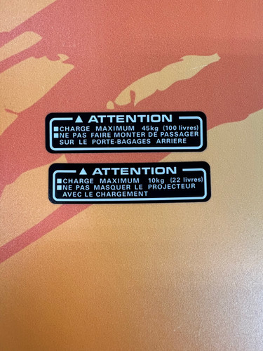 Canadian Warning | Blue Line Graphics