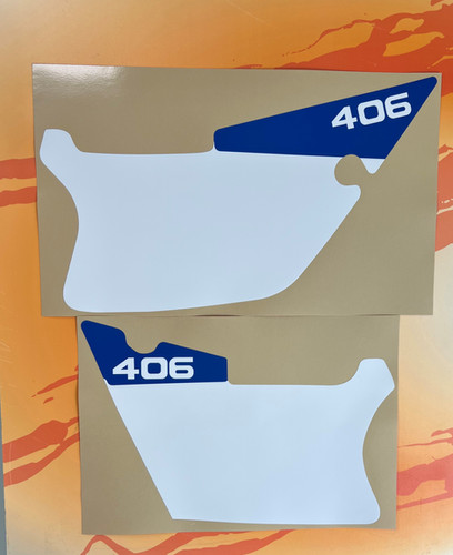 ATK 406 Side Plate | Blue Line Graphics