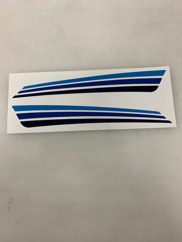 ALT125 Front Fender Stripes | Blue Line Graphics