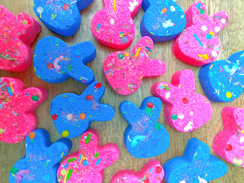 Bunny Mini Bath Bombs | Wildflower Bath Bombs