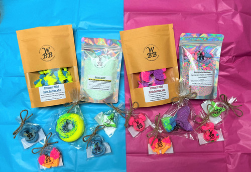 Box of Bath Bombs Gift Hamper | Wildflower Bath Bombs