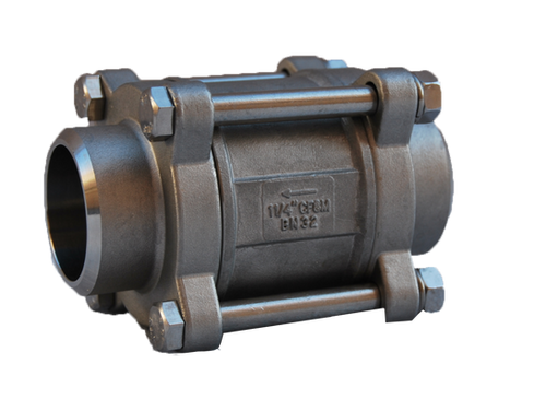 Ref. 430/113 3-PC SPRING DISC CHECK VALVE | DAVINCI VALVES MANUFACTURE