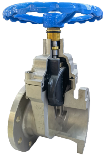Ref. 200D/09 Resilient Seat Gate Valve PN16 Non-Rising Stem CF8M ...