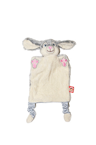 Grey the Bunny Hand Puppet | Willow Creek Embroid