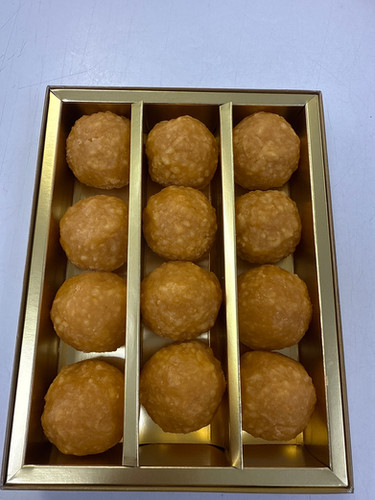 Boondi Ladoo 12pc Fancy Box | bhullarimports