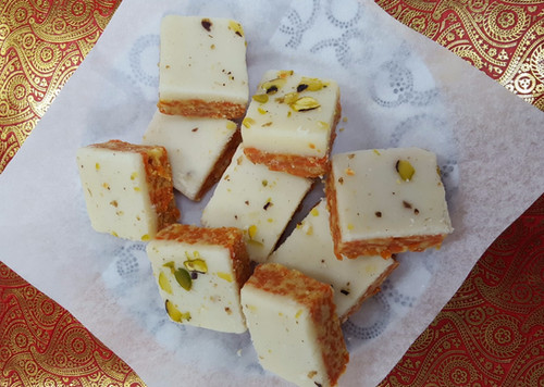 Gajrela Burfee 1LB Tray (Pick-Up Detroit) | bhullarimports