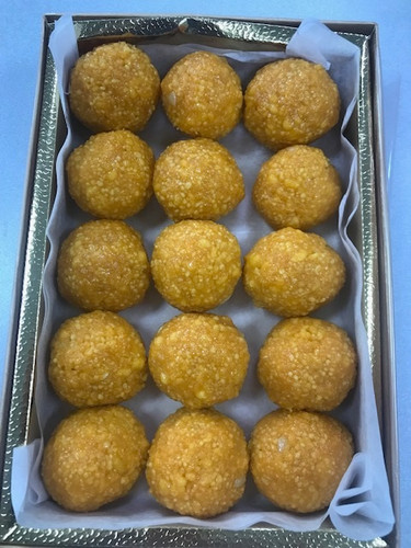 Boondi Ladoo 15pc Fancy Box | bhullarimports