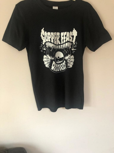 Black CFR T-Shirt | Copper Feast Records