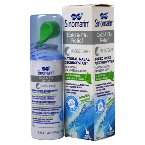 Sinomarin Cold And Flu Relief Nasal Spray 100 ML | IBN RUSHD PHARMACY