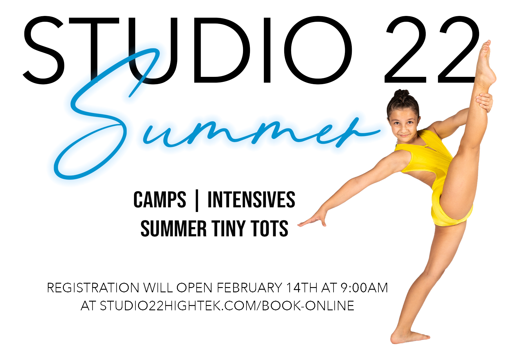 Summer Classes & Camps | Studio 22 High Tek