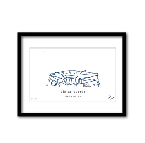 Cintas Stadium Minimalist Wall Decor┃Xavier Musketeers Art Print ...