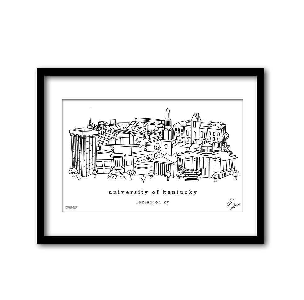 univercity of kentucky coloring pages