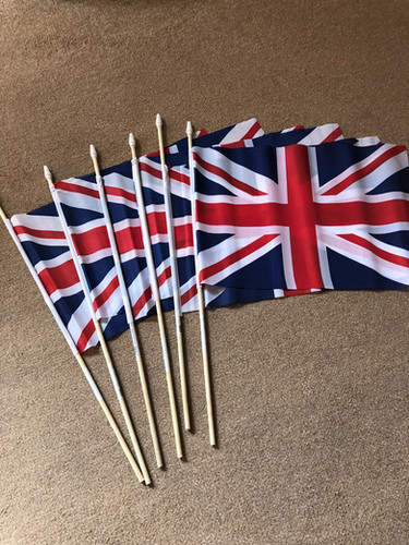 Union Jack Hand Held Flags | The Granary