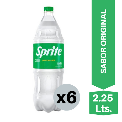 Refresco Sprite 2.25 Lt Desc. x6 Unid | Agata Distribuidora