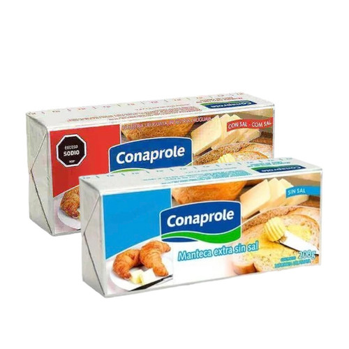 MANTECA CONAPROLE C/SAL - S/SAL 200 gr. | Agata Distribuidora
