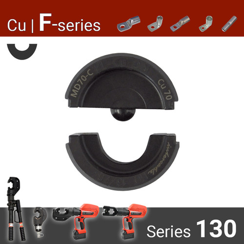 Crimping dies | F-series | Cu 25 | tool series 130 | Indent | MDF25-C ...