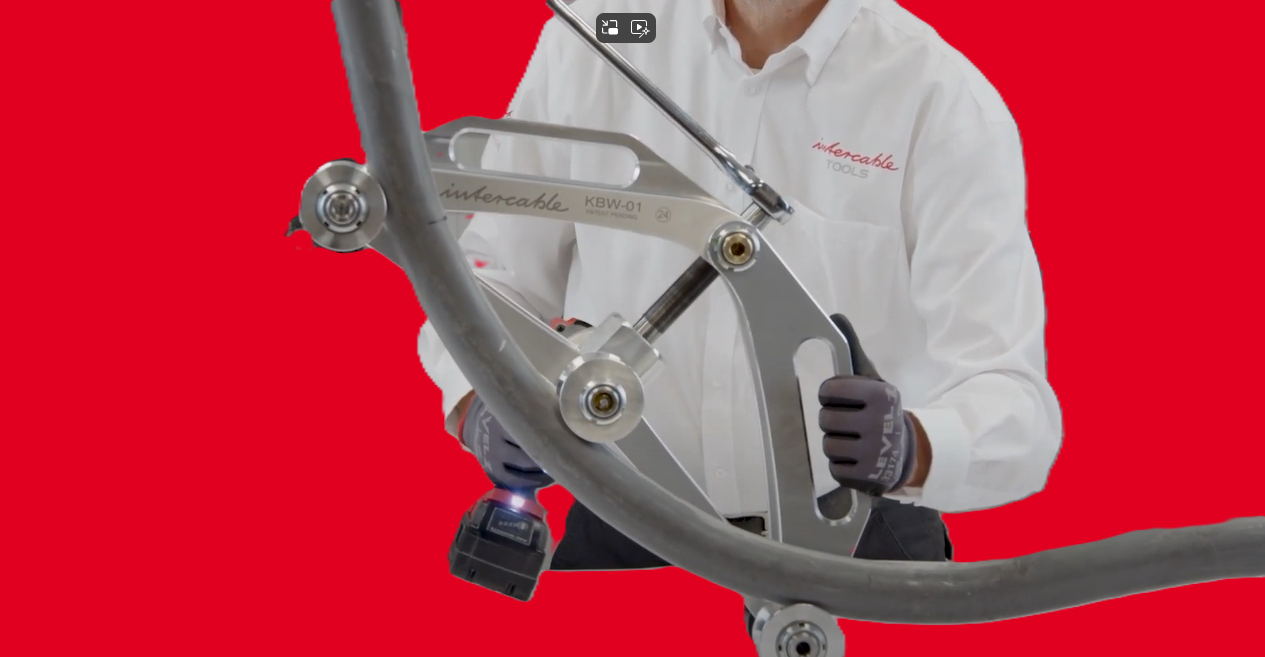 KBW-01 | The LV, MV cable bending tool, another tool innovation from ...