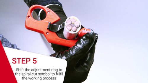 ABI1 - Outer cable jacket stripping cutter with spring quick release ...