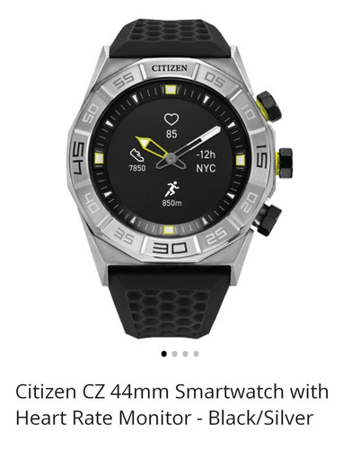 Citizen C4 44mm Smartwatch with Heart Rate Monitor | EitcGroup