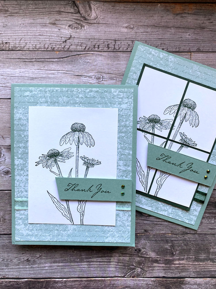 Clean + Simple Card: Nature's Harvest - Two Versions