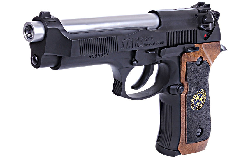 WE-Tech Samurai Edge Biohazard M9 Airsoft GBB Pistol | SWIT AIRSOFT