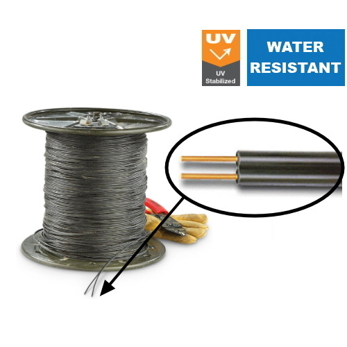 UV stabilized Outdoor Telephone cable 1.0mm Heavy Duty -per metre | egline