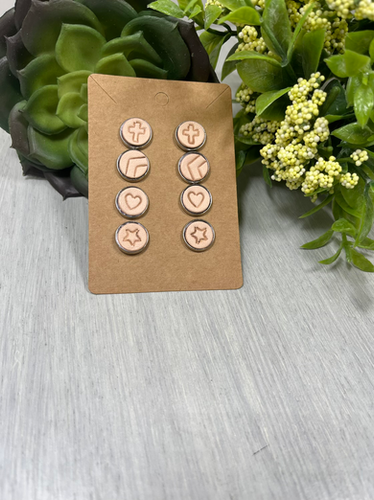 Embossed stud die 12mm | Southern Grace