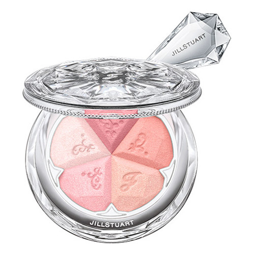 日本Jill Stuart 2025 春季限定 Bloom Mix Blush Compact 5色花瓣胭脂 #30 camellia organdy | Alpha Beauty