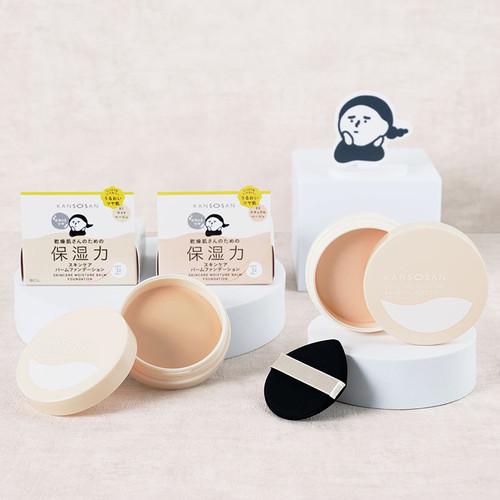 日本BCL 強效水潤保濕力護膚粉底霜 Kansosan Skincare Moisture Balm Foundation SPF32 ...