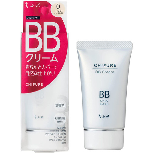 日本Chifure 多效美肌BB霜 BB Cream 50g SPF27 PA++ | Alpha Beauty