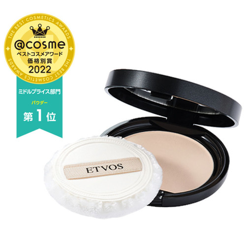 日本ETVOS Mineral Silky Veil Powder 輕羽面紗礦物蜜粉餅 SPF20 PA++ 7g | Alpha Beauty