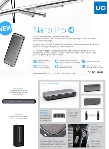 Nano pro wireless speaker | United Creations