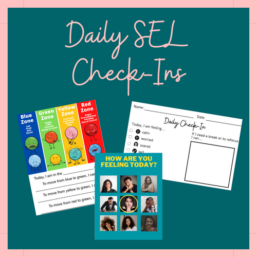 Virtual and Print Daily SEL Check-Ins | Joyce LCSW