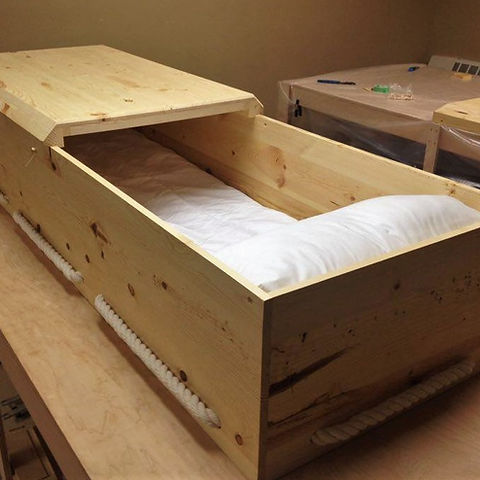 wood caskets