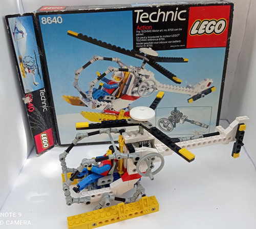 SET 8640 LEGO TECHNIC L'HELICO | GENERATION GOLDORAK