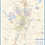 Greater Austin Metro Area Laminated Wall Map | topographics
