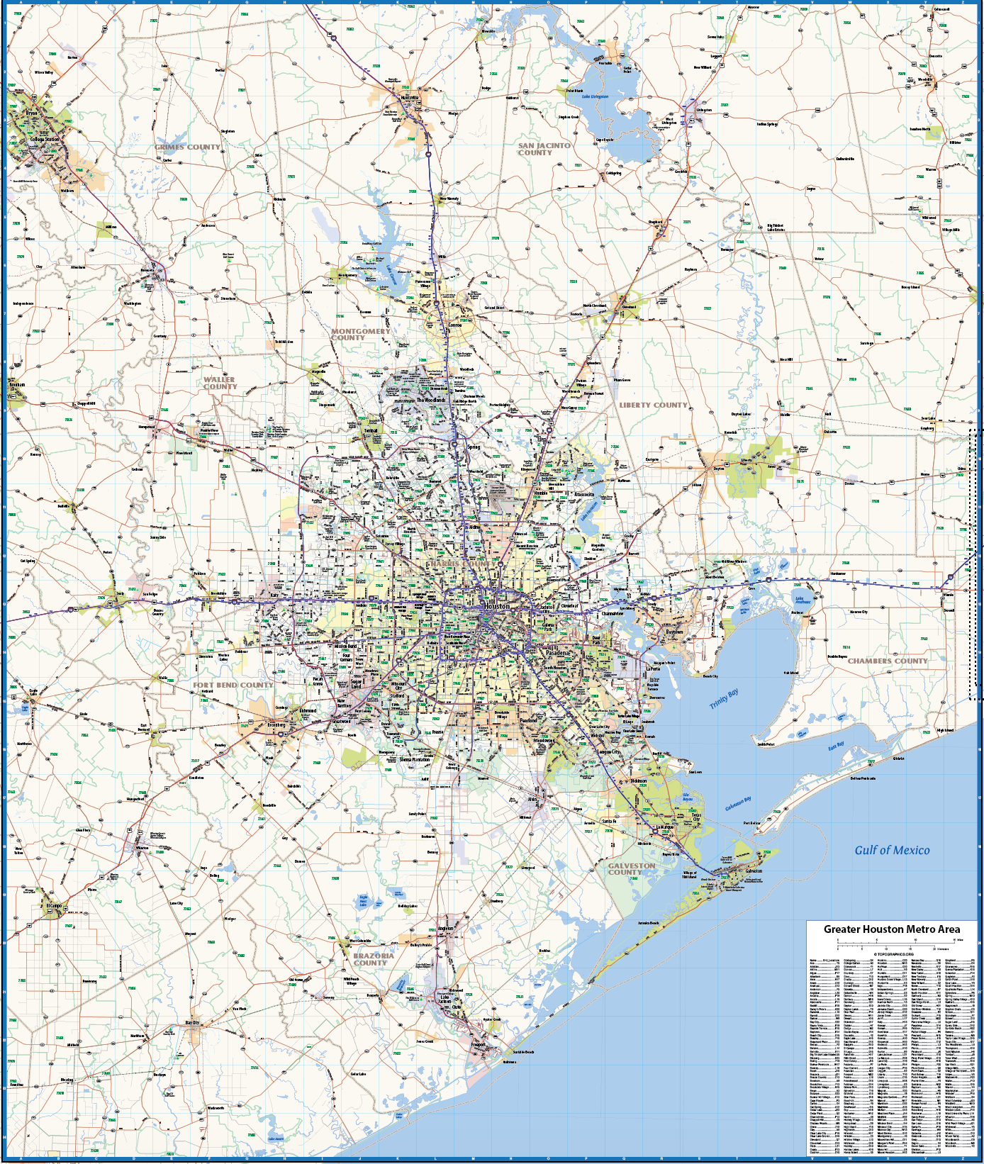Houston Metro Area Cities