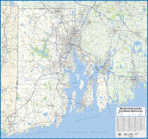 Rhode Island Regional Map
