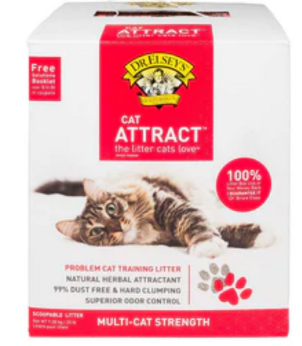 Dr. Elsey’s® Cat Attract™ Cat Litter - 20 Lbs | T-Rex Pet Shop