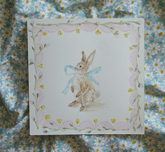 Easter Bunny | Emma Ashby Art