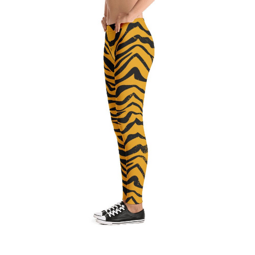 LSU Tiger Stripe Leggings