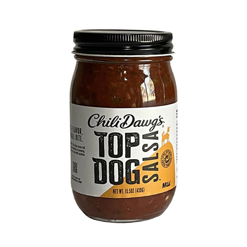 Chili Dawg's Top Dog Salsa Mild | Chili Dawgs