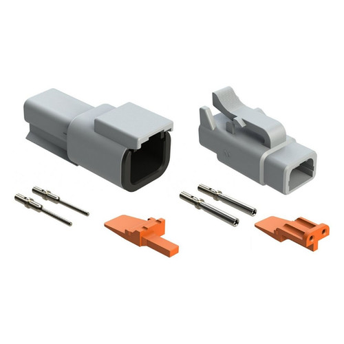 ATM/DTM Connector Kit, Color Options, 2 Cavity