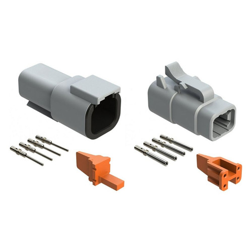 ATM/DTM Connector Kit, Color Options, 4 Cavity
