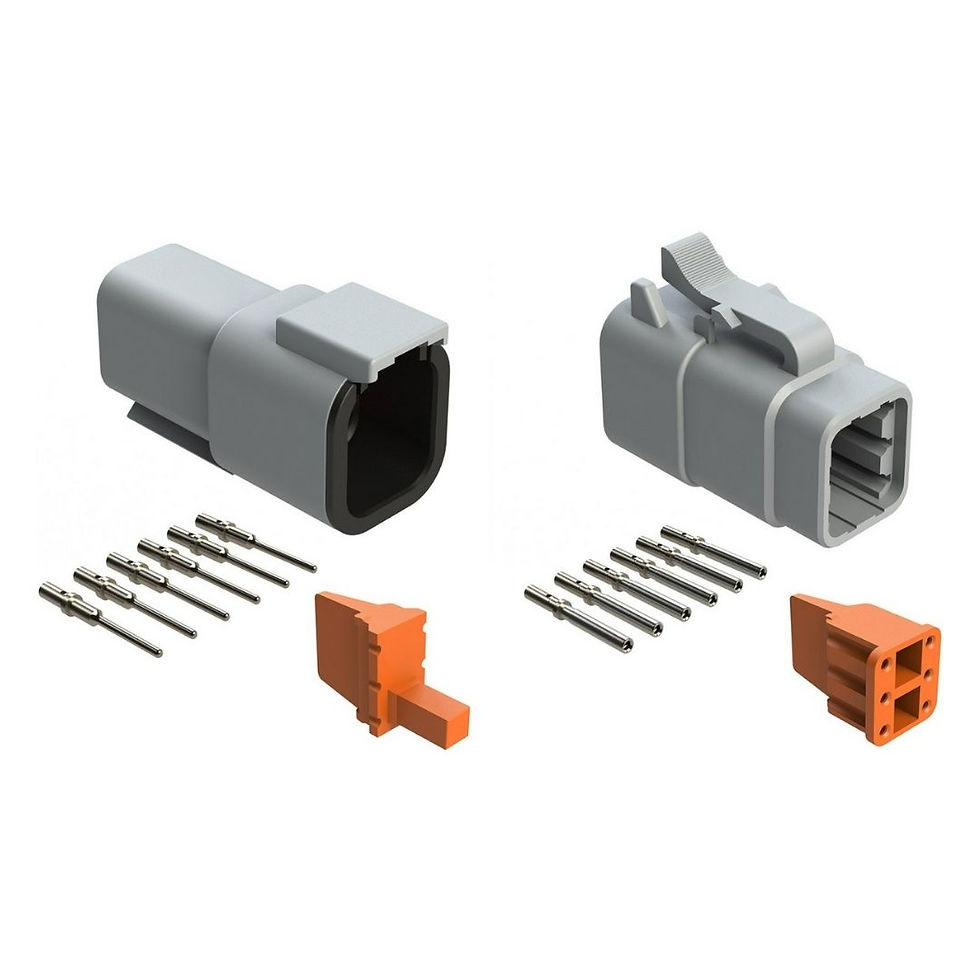 6 Cavity ATM/DTM Connector Kit, Color Choice | Plimpton Innovations
