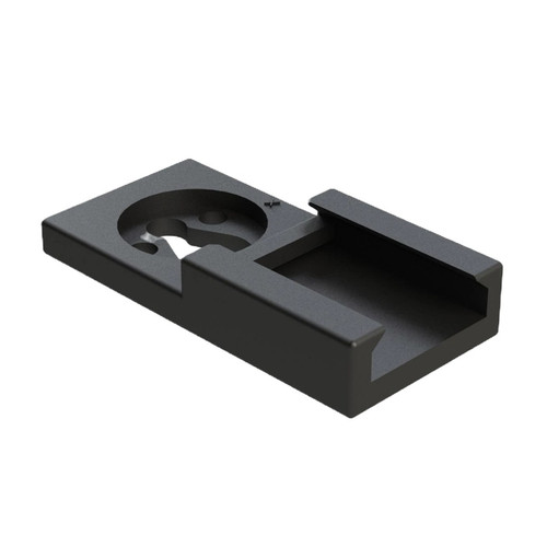 Flat Mounting Clip, Receptacle, Plastic | Plimpton Innovations