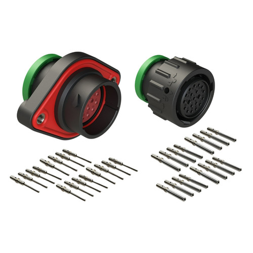 20 Cavity Flanged Bayonet Bulkhead Connector Kit | Plimpton Innovations