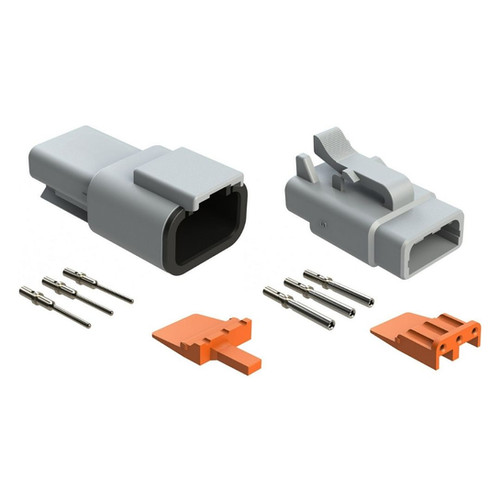 ATM/DTM Connector Kit, Color Options, 3 Cavity