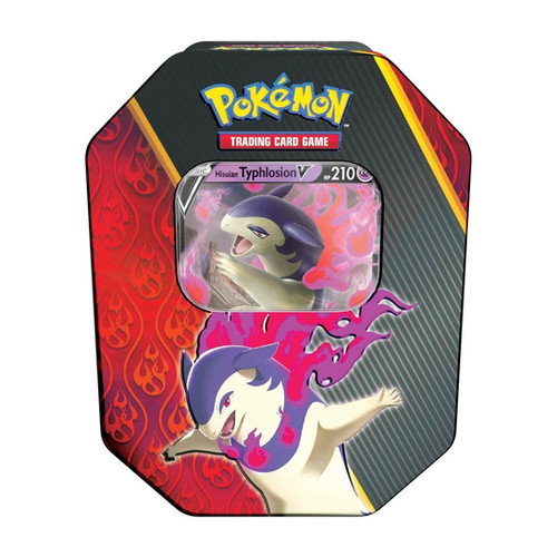 2022 Divergent Powers Tin Typhlosion V Tin - Sword and Shield - Pokemon ...