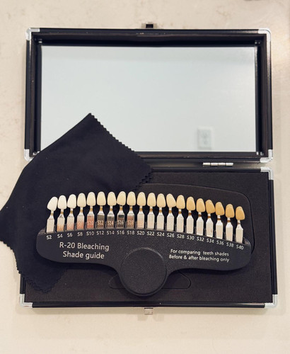 Tooth Shade Guide | Brighter By Aubree